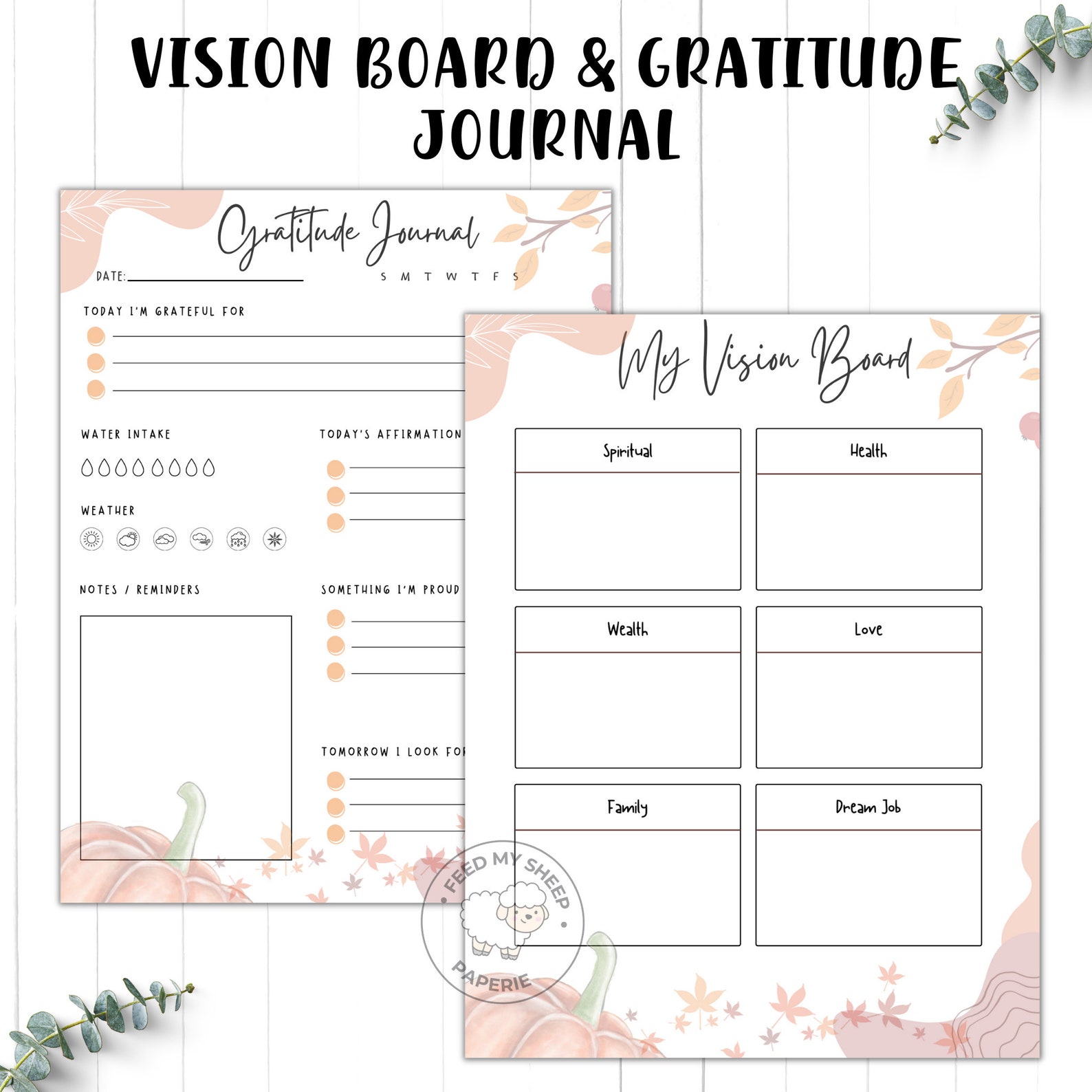 FALL DAILY DEVOTIONAL | Printable Daily Devotional | 8.5" X 11" Daily ...