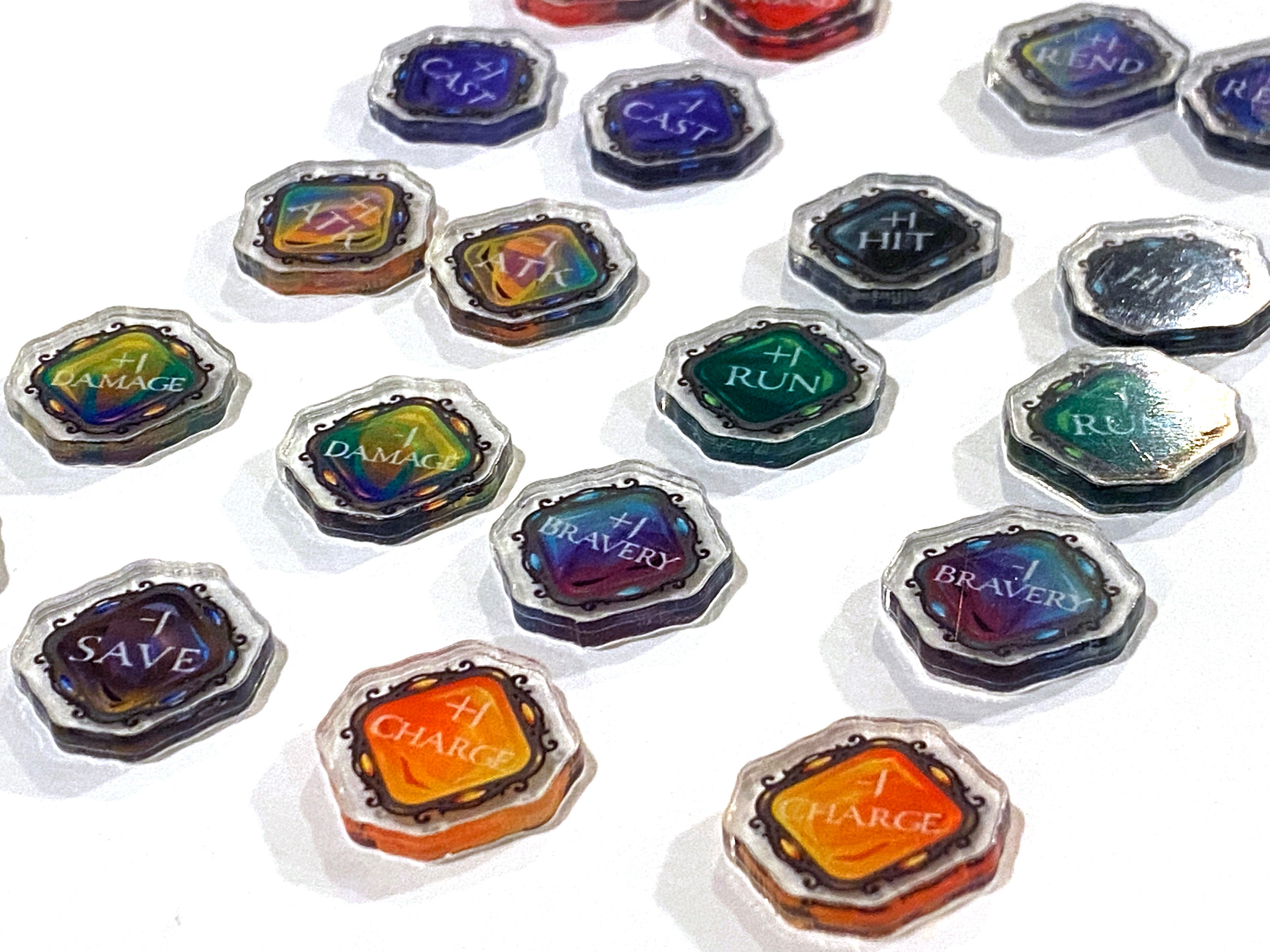 Table Top War Gaming Status Tokens - Etsy