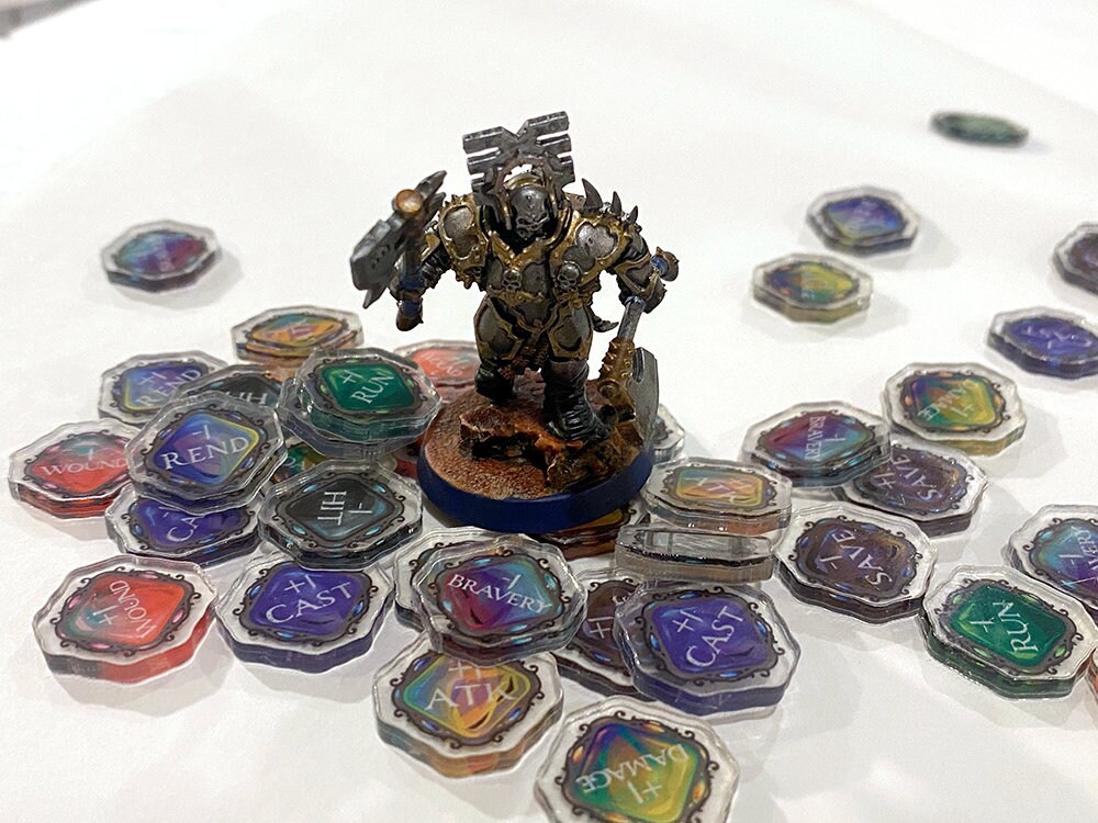 Table Top War Gaming Status Tokens - Etsy