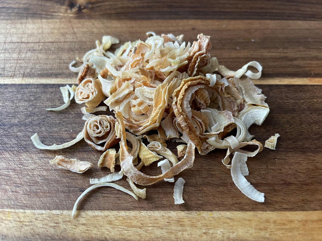 Organic Dried White Onion 100g / 3.5oz - Etsy