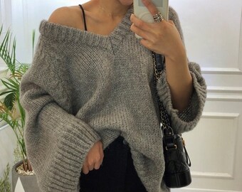 Full Neck Sweater - Etsy