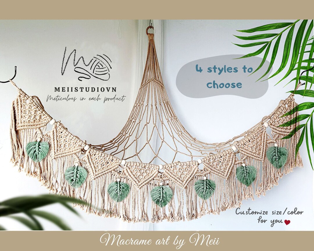 Toy Hammock Toy Holder Stuffed Animal Net Macrame Toy - Etsy