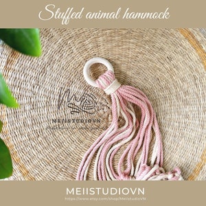 Squishmallow Net, Squishmallow Hammock, Crochet Hammock, Macrame Toy ...