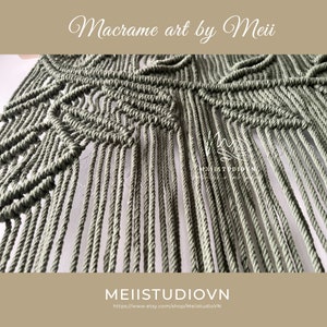 Macrame Valance, Macrame Curtain, Macrame Valance Pattern, Macrame Window Curtain, Macrame Wall ...