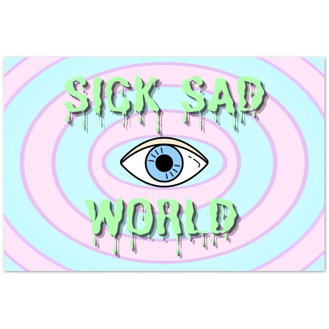 Sick Sad World | Daria | 90’s | 24” X 36” Classic Matte Paper Poster - Etsy