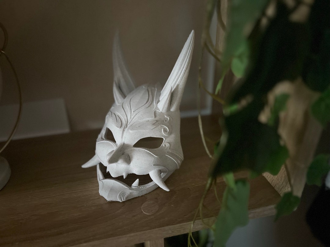 Xiao Genshin Impact 3D Printed Mask - Etsy