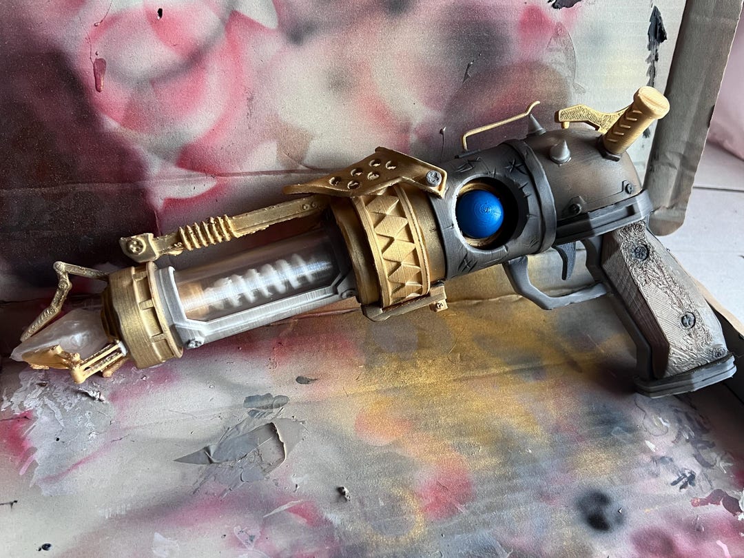 3D Printed Jinx Arcane Season 2 Pistol - Etsy
