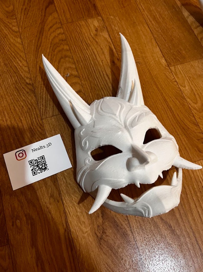Xiao Genshin Impact Mask 3D-Druck - Etsy.de