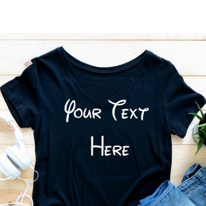Your Custom Message T-shirt - Etsy