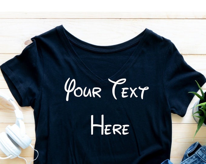 Your Custom Message T-shirt - Etsy