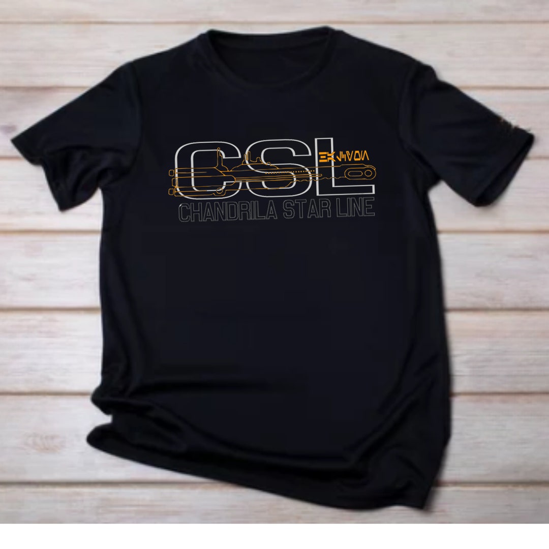 Star Wars Inspired "chandrila Star Line - Halcyon" T-shirt - Etsy