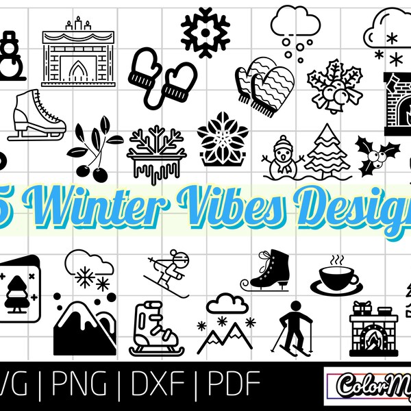 Skiing Clip Art - Etsy