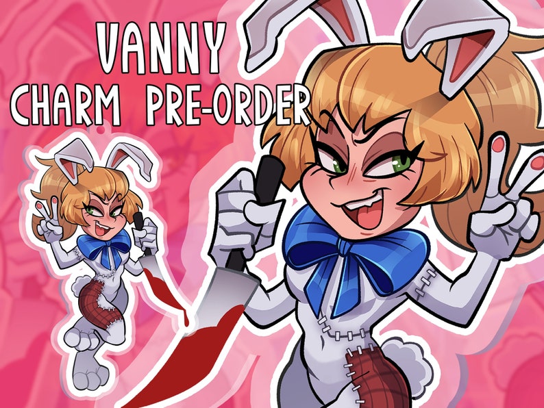 Vanny FNAF Charm - Etsy