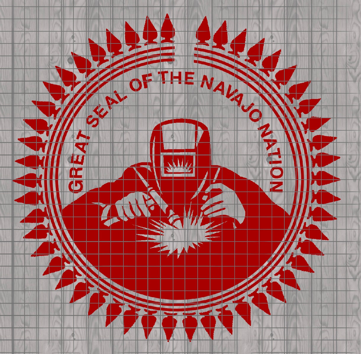 Navajo Nation Seal Welder SVG PNG Cricut Sublimation File - Etsy
