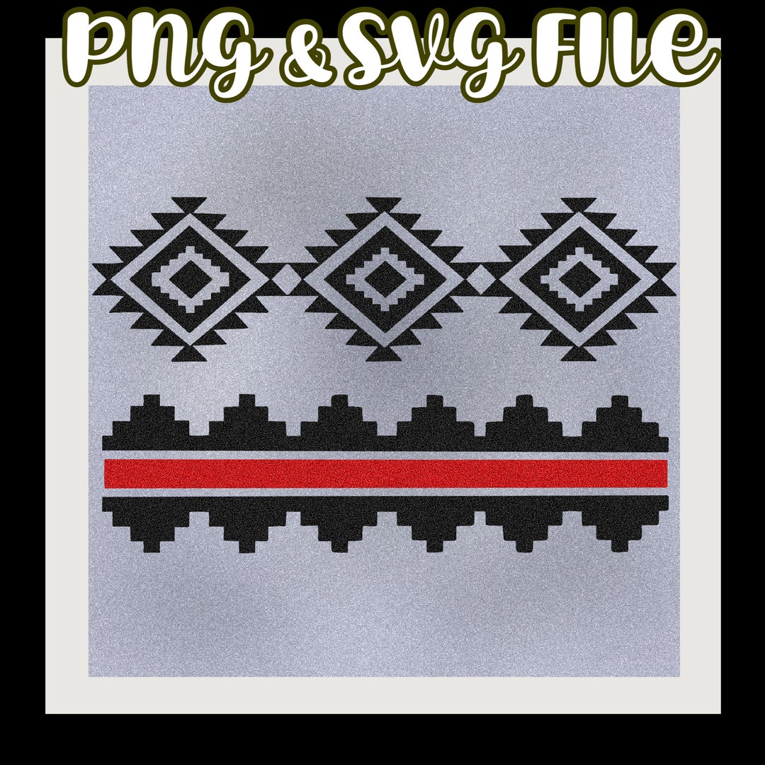 Navajo Rug Design PNG SVG File for Cricut, Sublimation, Dtf and Clipart ...