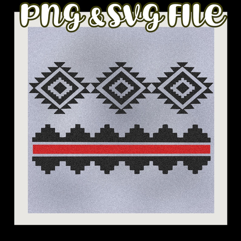 Navajo Rug Design PNG SVG File for Cricut, Sublimation, Dtf and Clipart ...