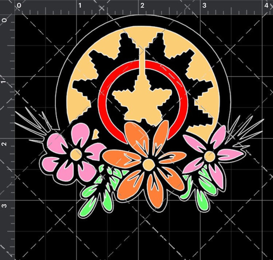 Floral Navajo Basket SVG Cricut Digital Download - Etsy
