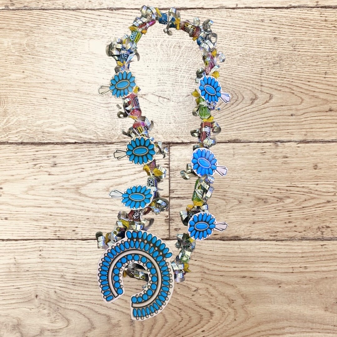 Navajo Squash Blossom Graduation Leis - Etsy