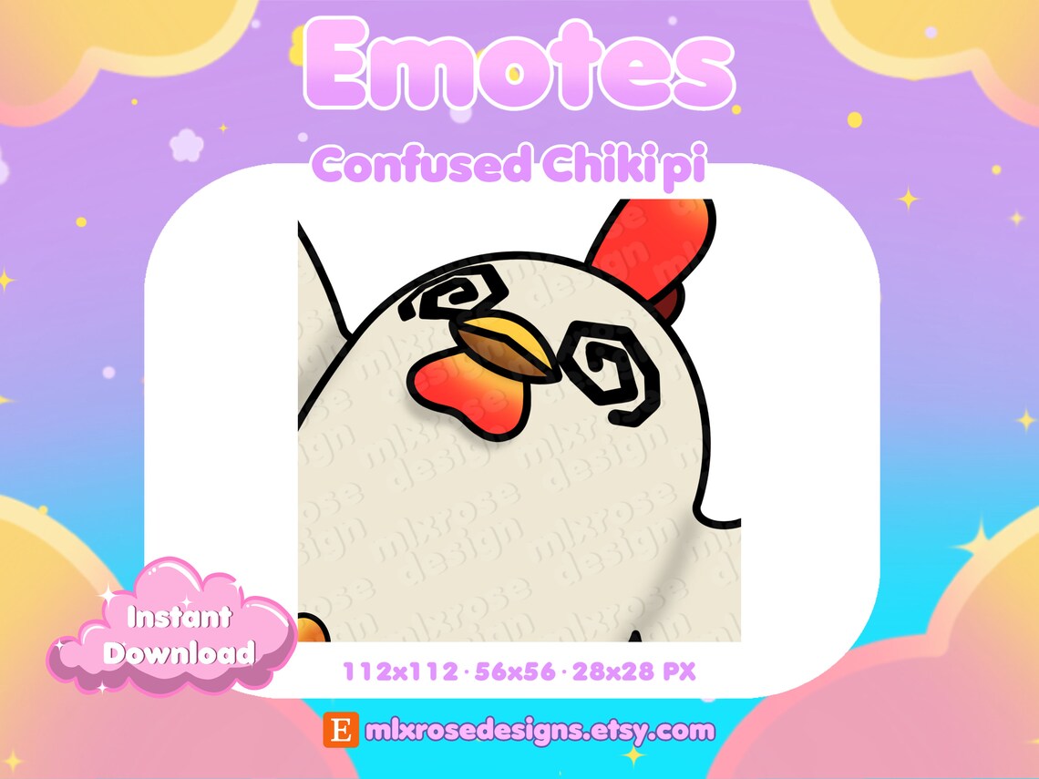 Palworld Confused Chikipi Emote for Twitch Streamers, Discord, Youtube ...