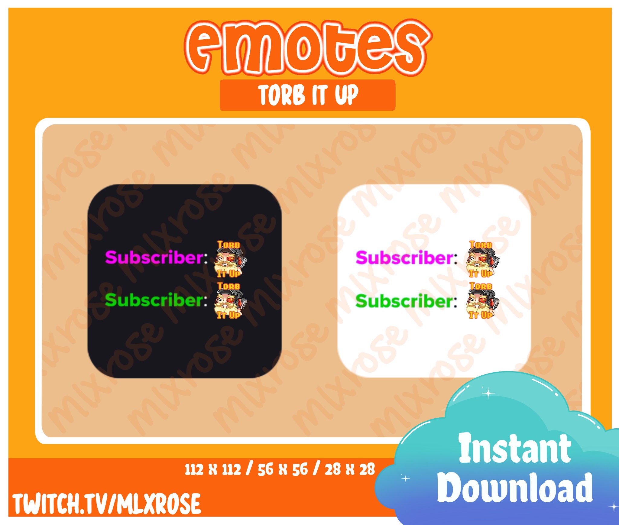 Torbjorn torb It Up Overwatch Emote for Twitch - Etsy