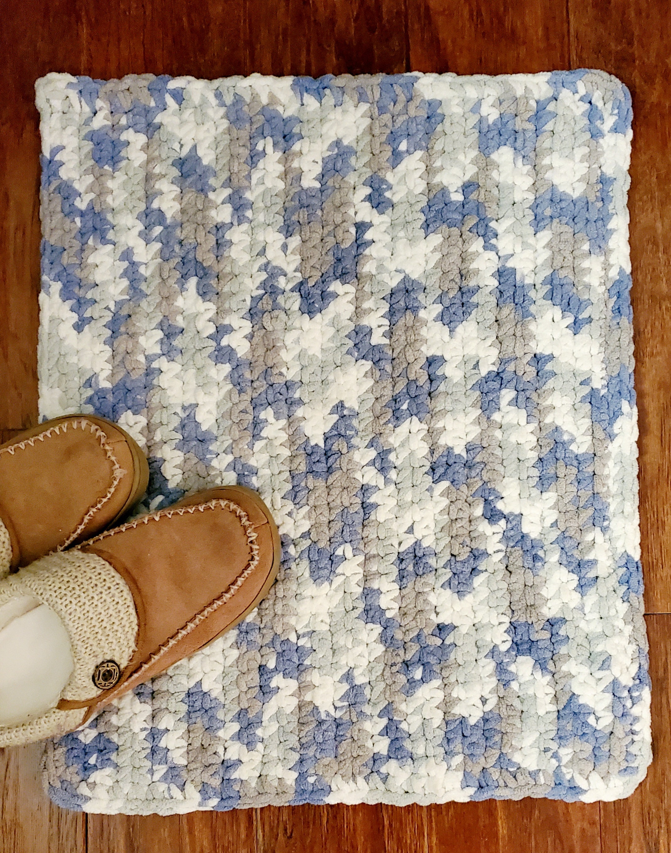 CROCHET PATTERN, Toe Warming Blanket Rug, Easy Crochet Pattern, Throw ...