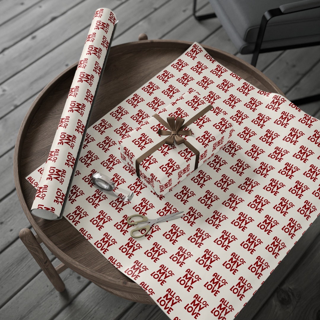 Delta Sigma Theta Sorority Inspired AOML all of My Love Gift Wrap Paper ...