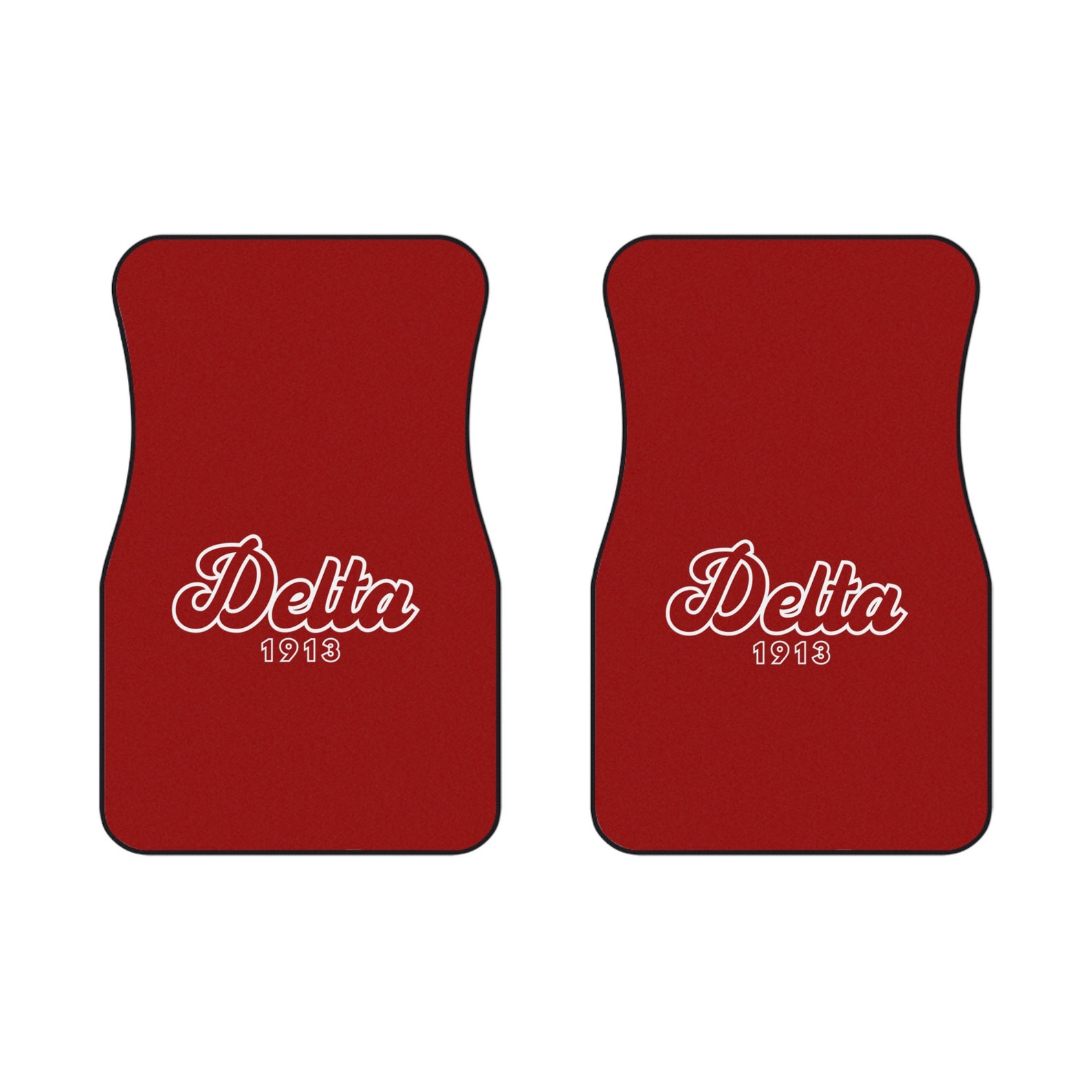 Delta Sigma Theta Sorority Inspired Car Mats 2x Front DST A - Etsy