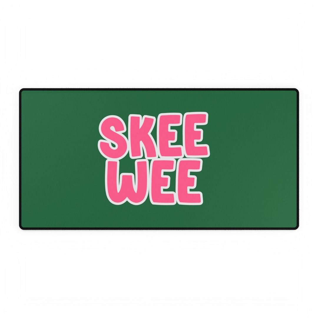 Alpha Kappa Alpha Sorority Desk Mat Skee Wee Desk Pad Mouse Pad Computer Tech Accessories ...