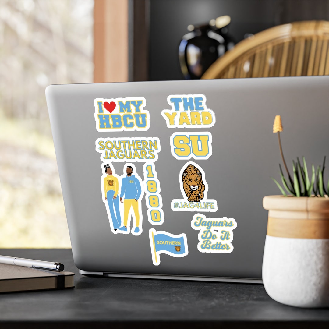 HBCU Southern University Inspired Fun Kiss-cut Vinyl Decals - Etsy