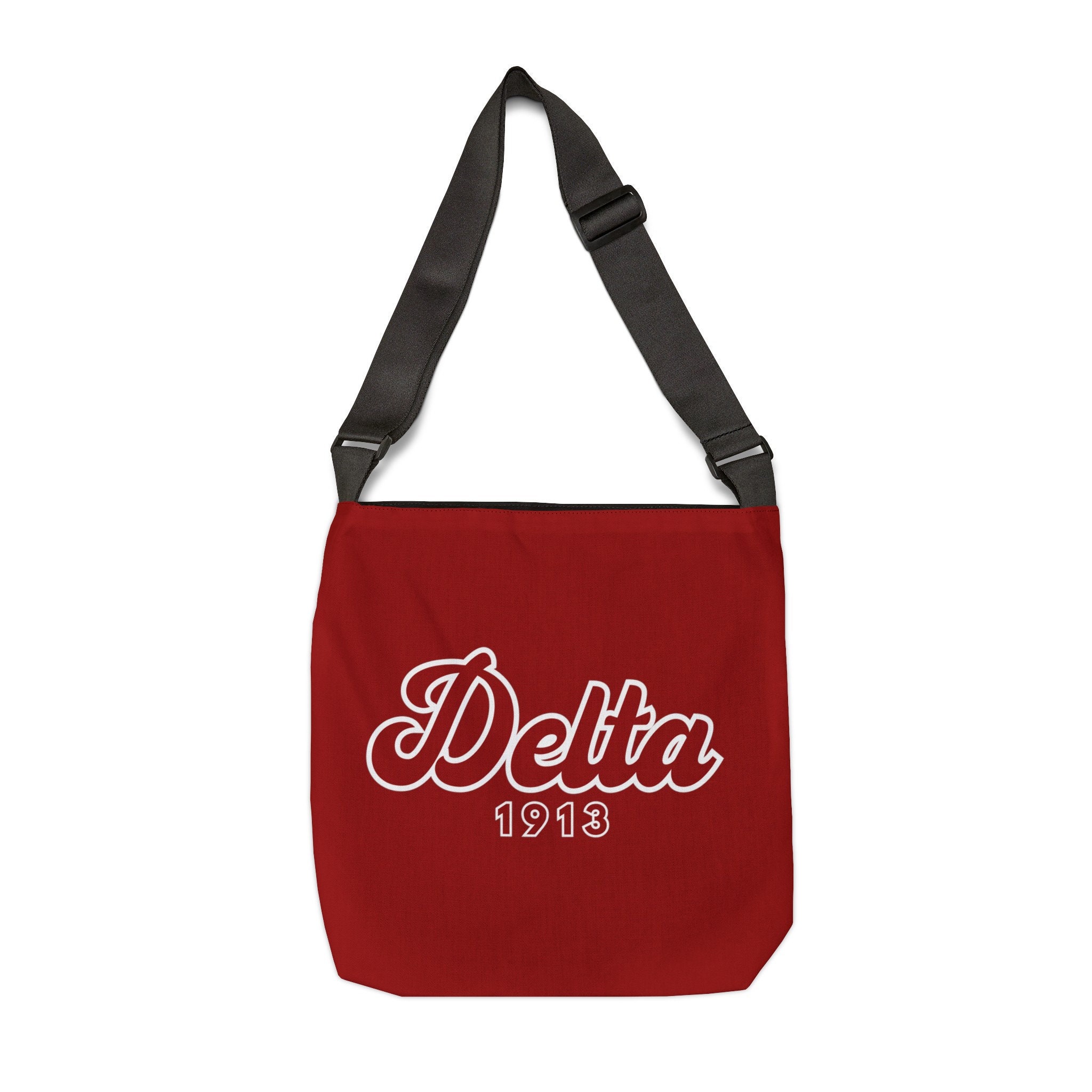 Delta Sigma Theta Sorority Inspired Delta 1913 Zippered Tote Bag Delta ...