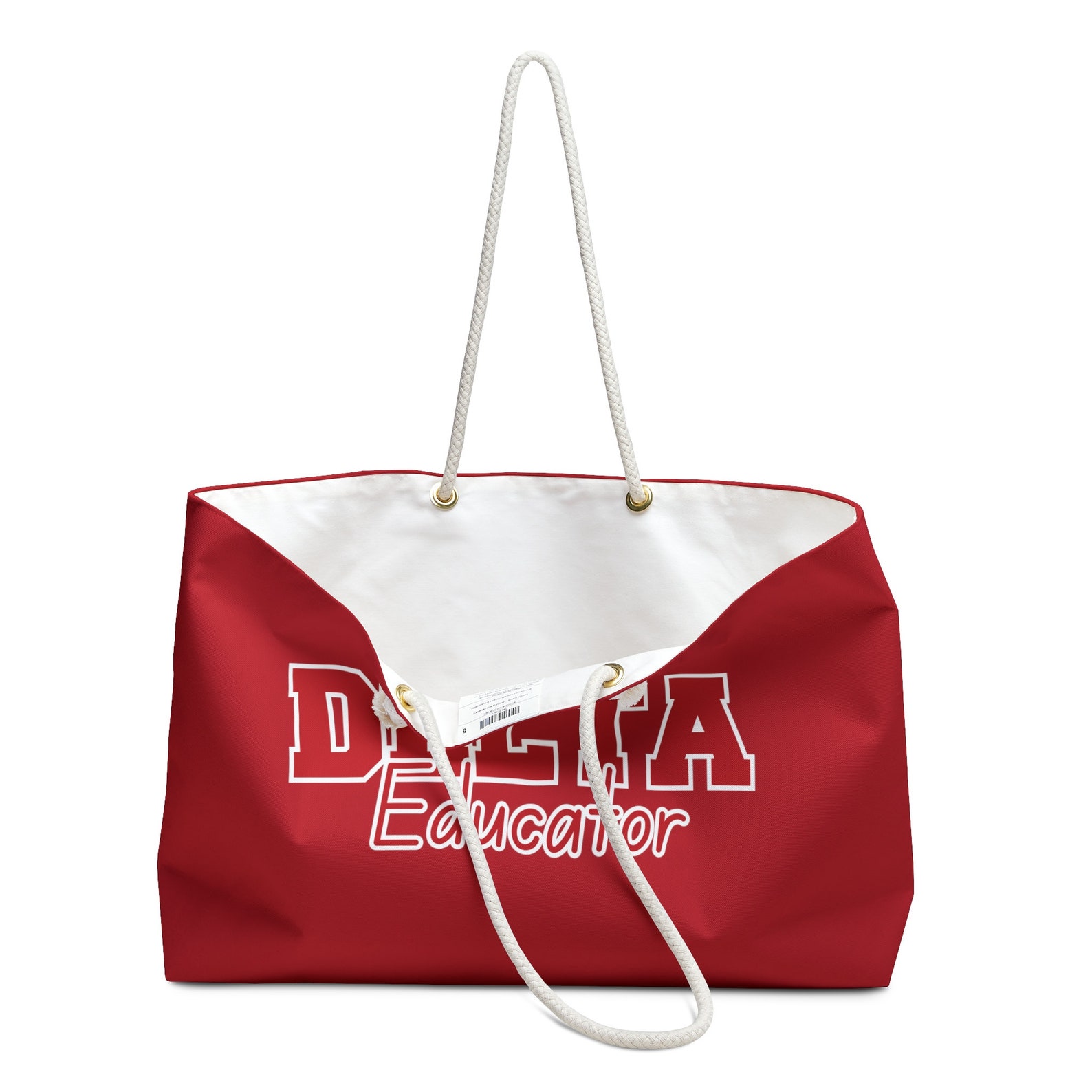 Delta Sigma Theta Sorority Inspired Educator Weekender Bag, DST 1913 ...