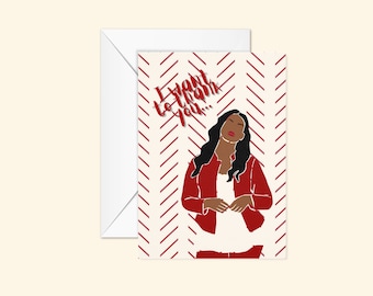 Happy Birthday Soror, Delta, Delta Sigma Theta Sorority Inspired Folded ...