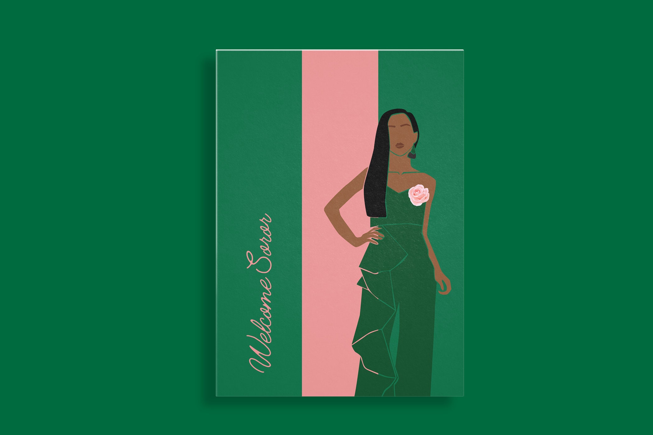 Alpha Kappa Alpha Sorority Greeting Cards, Aka Greeting Card, AKA 1908 ...