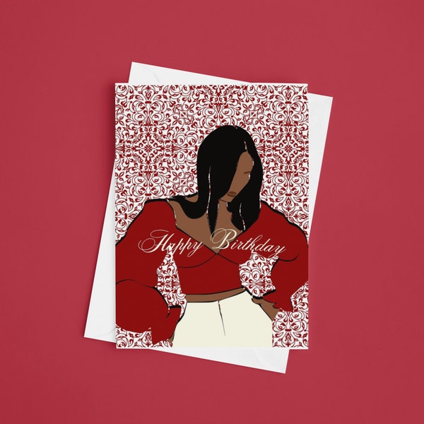 Delta Sigma Theta Sorority Birthday Card - Etsy