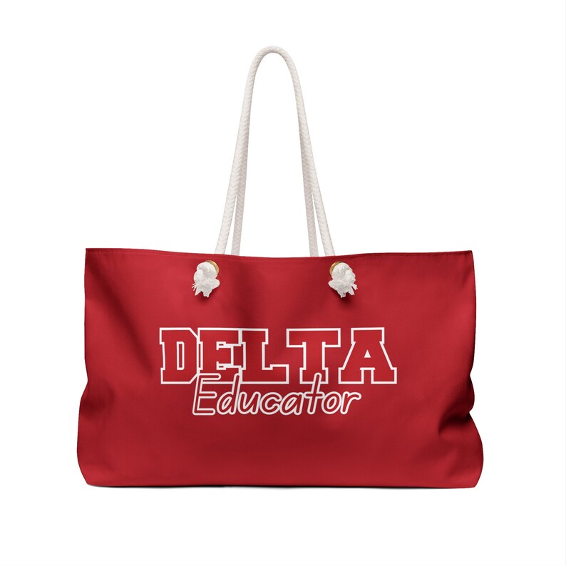 Delta Sigma Theta Sorority Inspired Educator Weekender Bag, DST 1913 ...