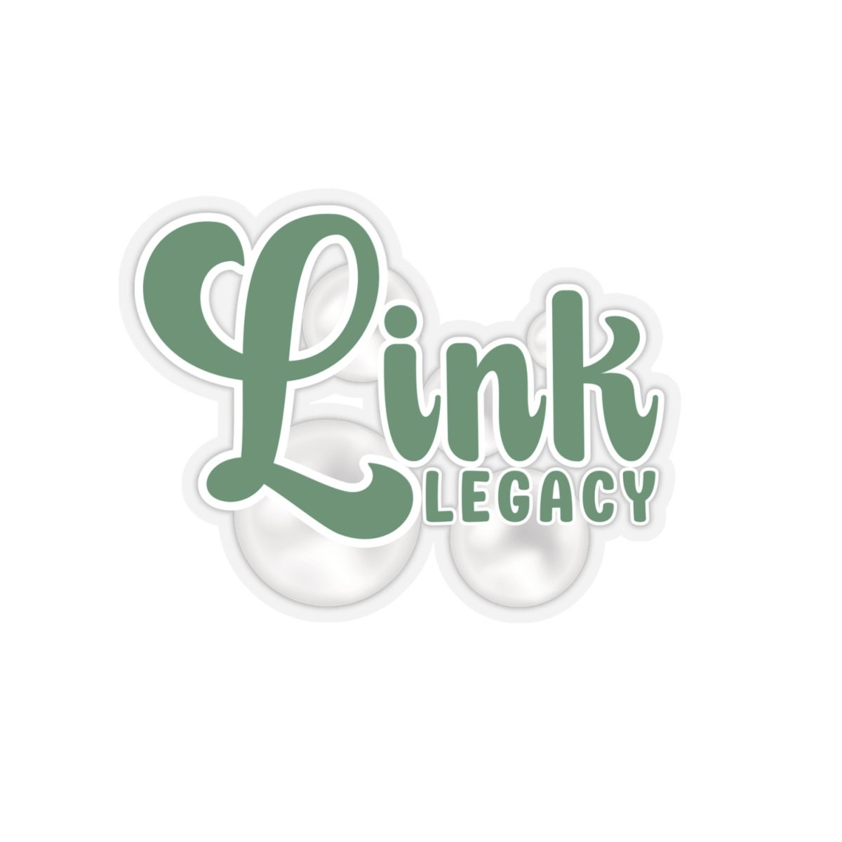 Links Inc. Inspired Link Legacy Pearls Kiss-cut Sticker Link Member ...