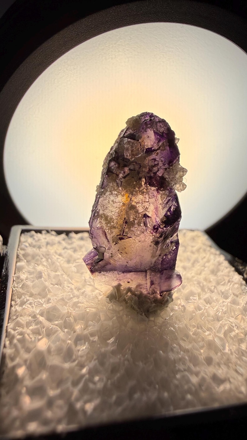 Terminated Rainbow Erongo With Goshenite, Rare Find, Collector Specimen ...