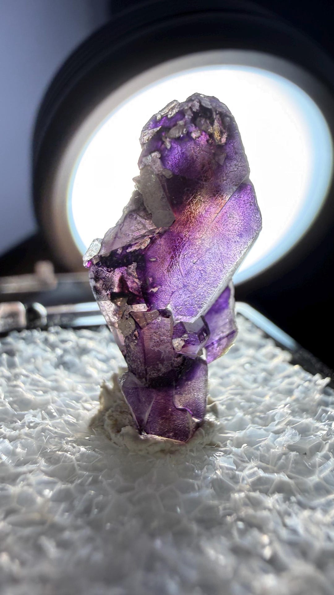 Terminated Rainbow Erongo With Goshenite, Rare Find, Collector Specimen ...
