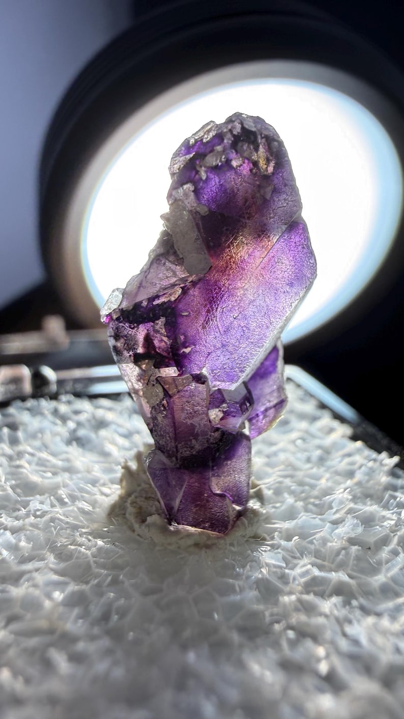 Terminated Rainbow Erongo With Goshenite, Rare Find, Collector Specimen ...