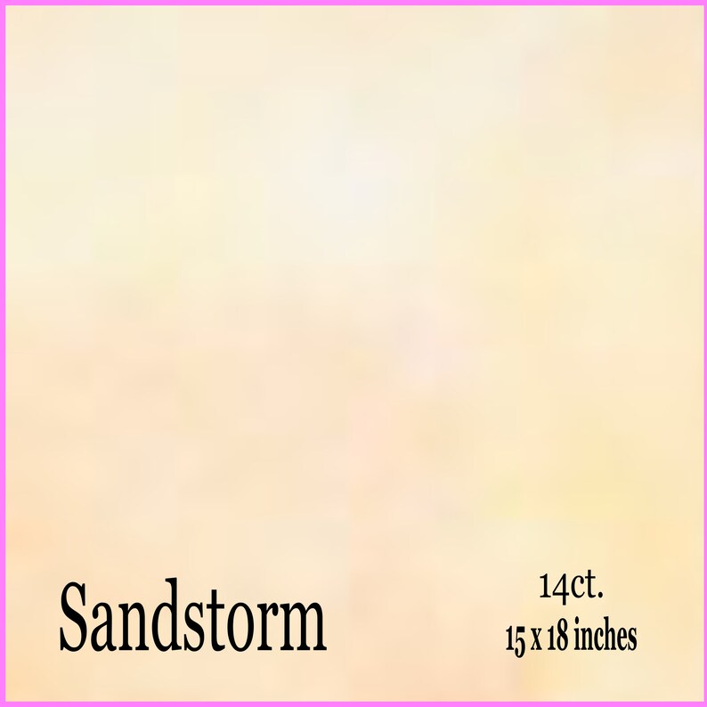 14ct Count Printed Aida Fabric, 15"x18" Cross Stitch Embroidery DMC ...