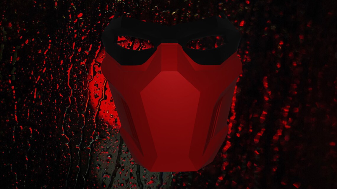 Redhood Outlaws Mask 3d Print File - Etsy