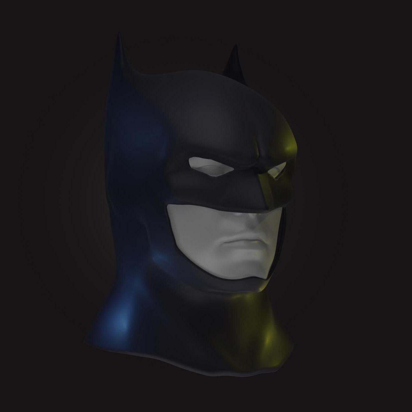 Dark Knight Cowl 3D Print Files - Etsy