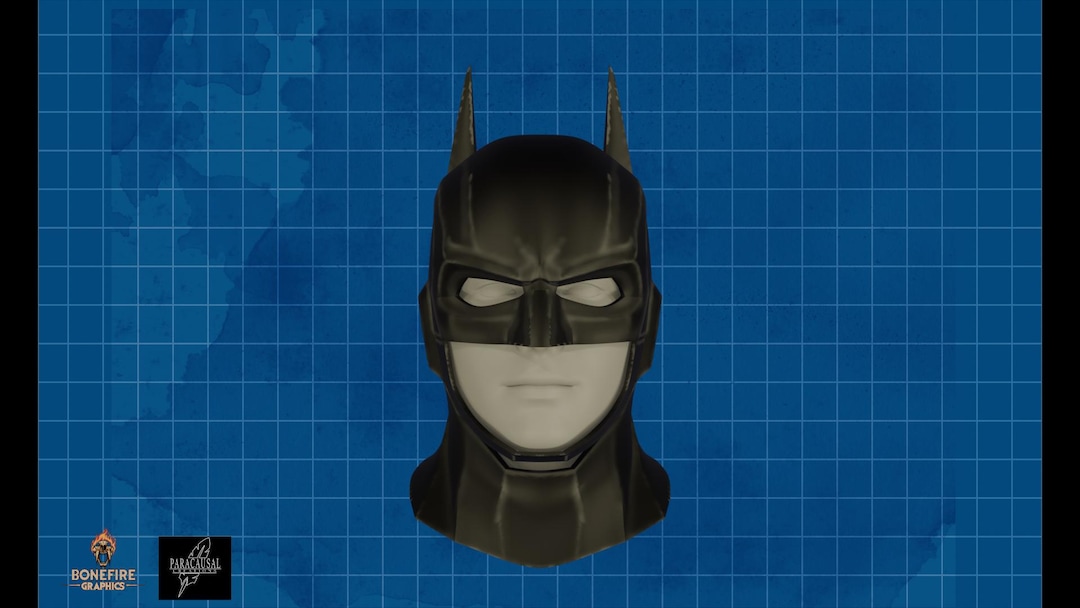 Dark Knight Cowl 3D Print Files - Etsy