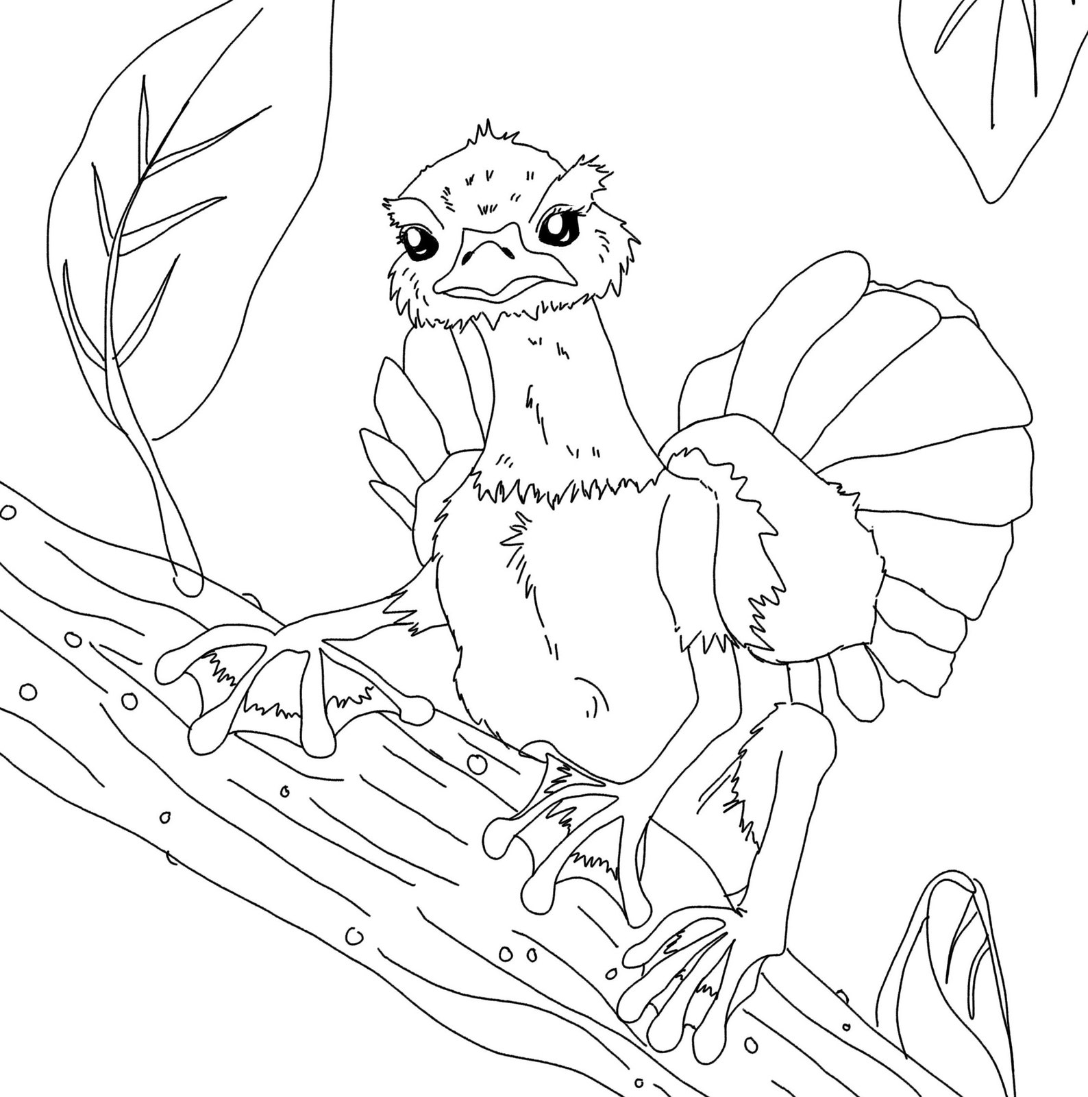 Small Rainforest Creature Animal Hybrid Downloadable Coloring Page - Etsy