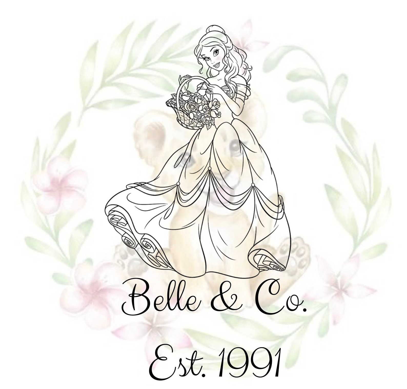Belle & Co Bundle PNG, Mouse PNG Family Vacation Trip PNG, Customize ...