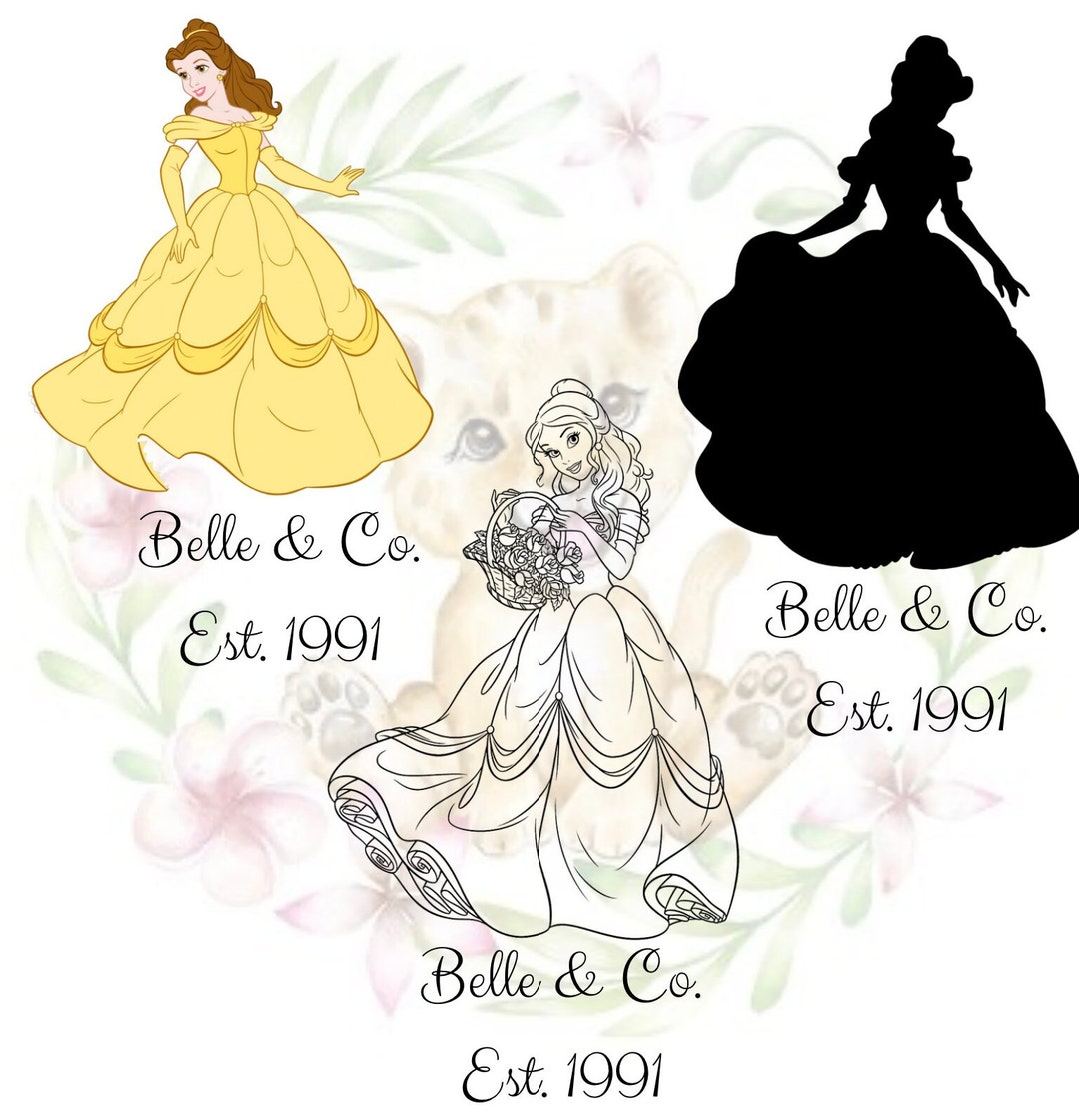 Belle & Co Bundle PNG, Mouse PNG Family Vacation Trip PNG, Customize ...