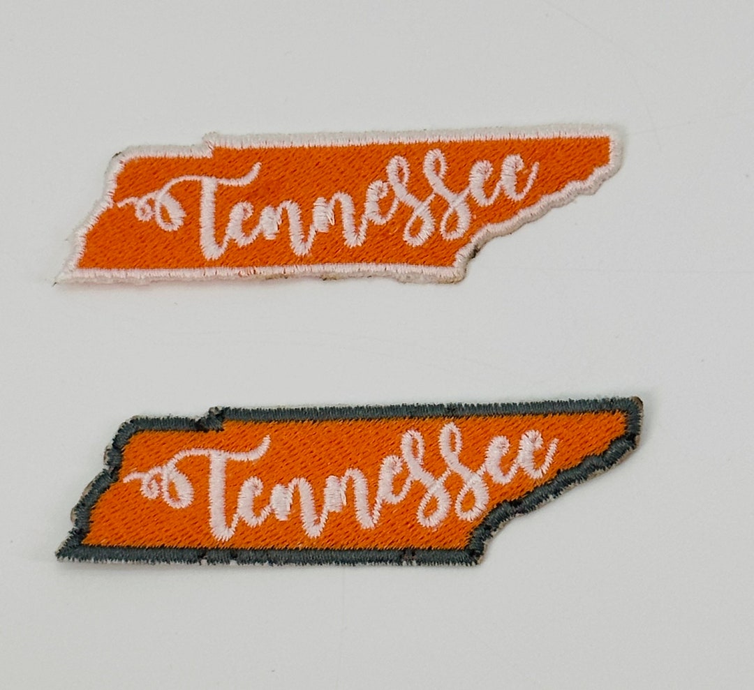 Tennessee State Cursive Embroidered Patch - Etsy
