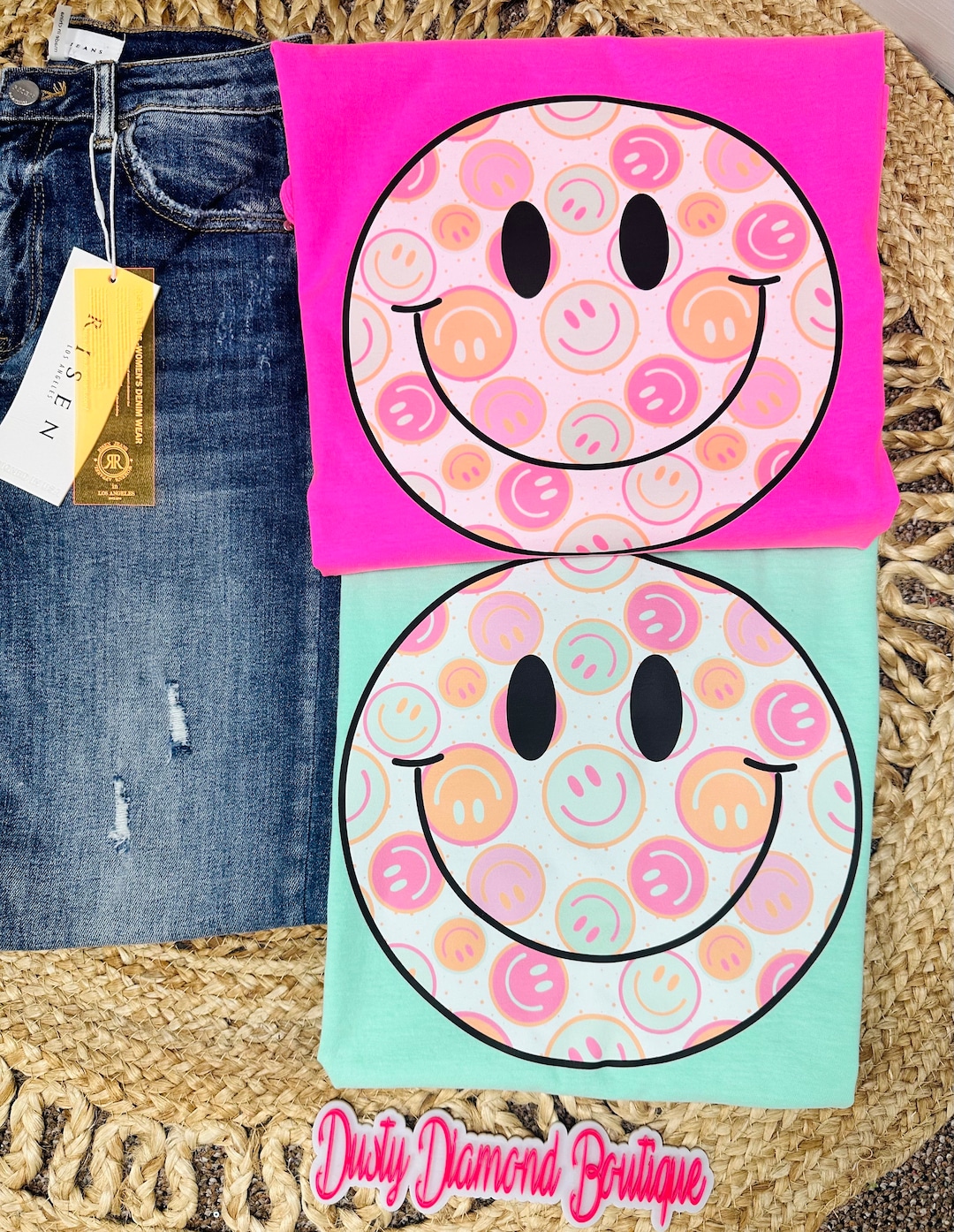 Smiley Face Comfort Colors T Shirt - Etsy
