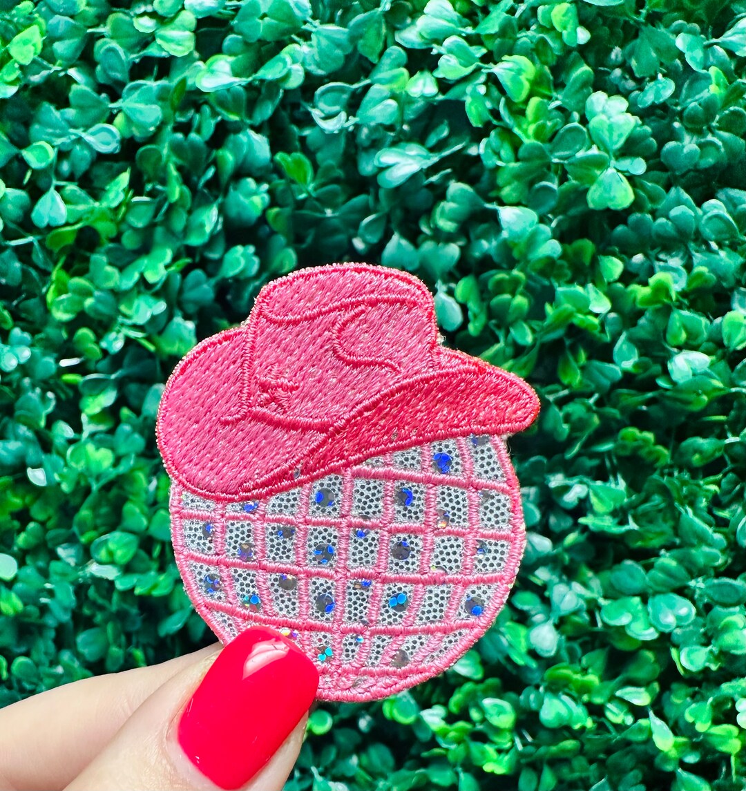 Disco Embroidered Patch 3 Inches - Etsy