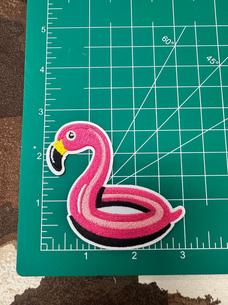 Flamingo Iron on Patch - Etsy